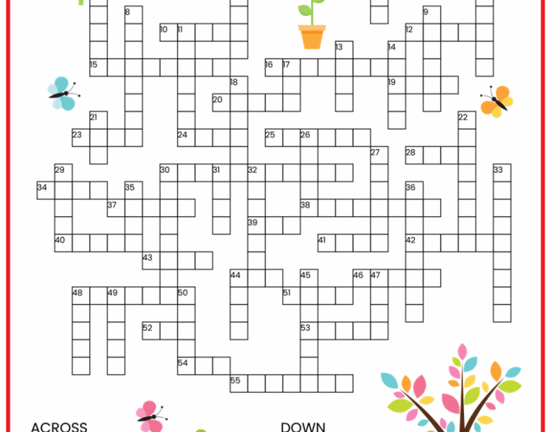 Free Daily Crossword Printable
